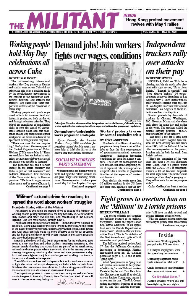 Celebrate Cindy Jaquith’s 55 years building the communist movement ...