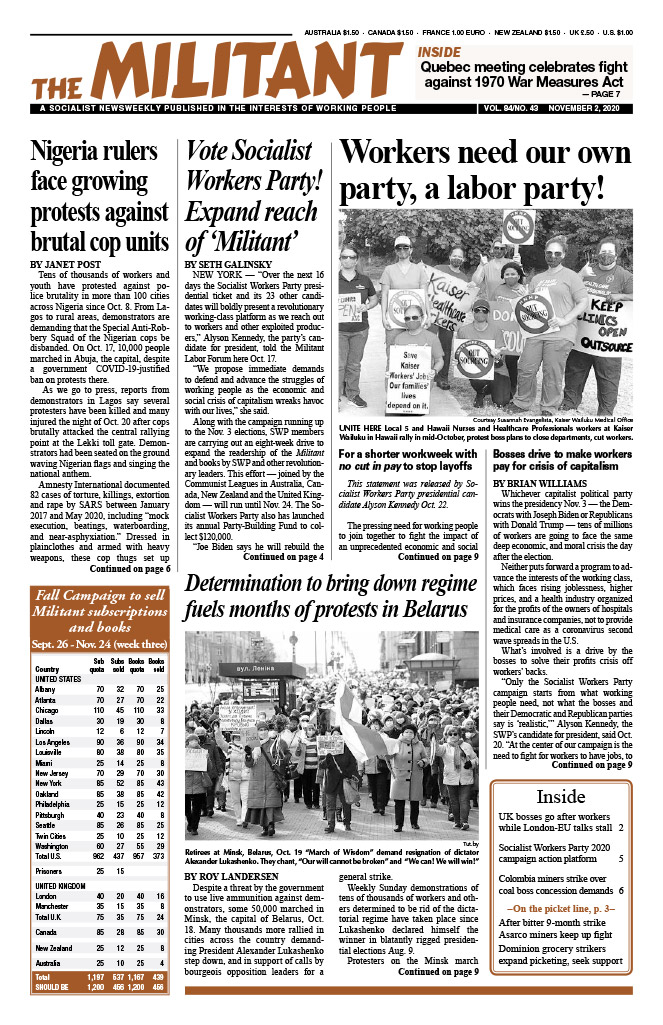 Organizing the South remains a key challenge before labor – The Militant
