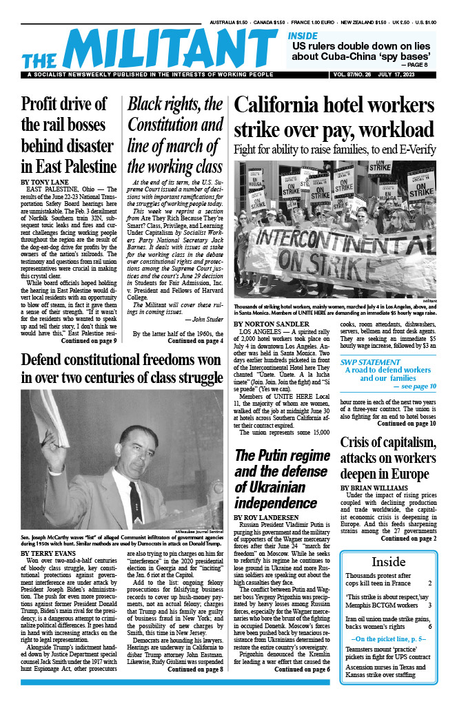 Teamsters mount ‘practice’ pickets in fight for UPS contract – The Militant