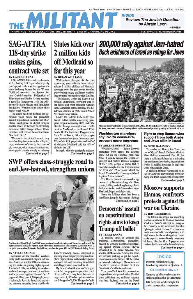 Teamster warehouse workers fight boss union busting – The Militant