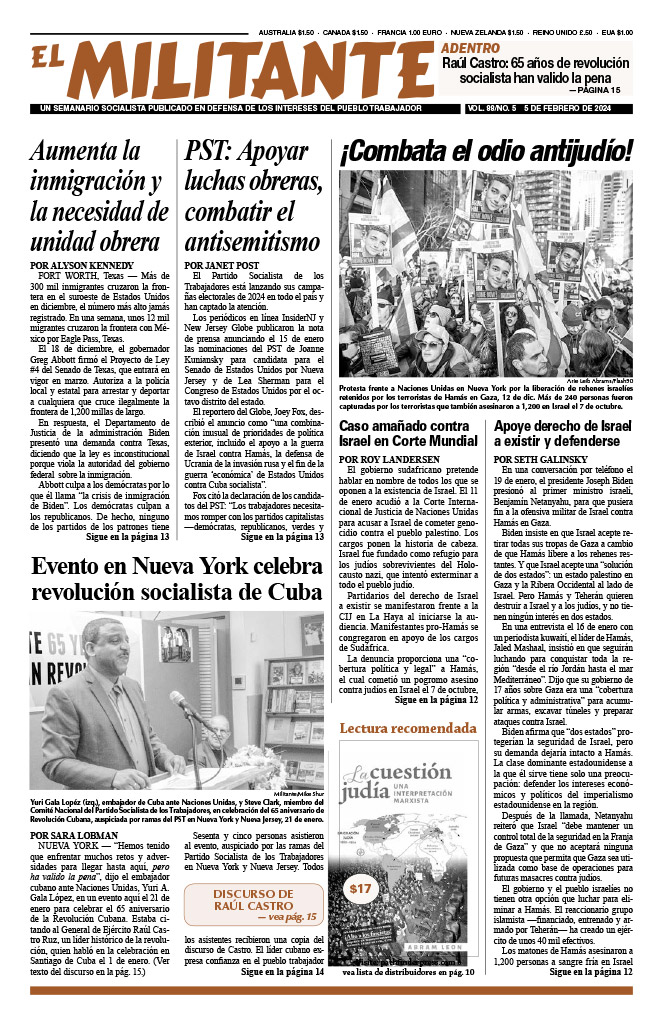 Donate to The Militant – The Militant