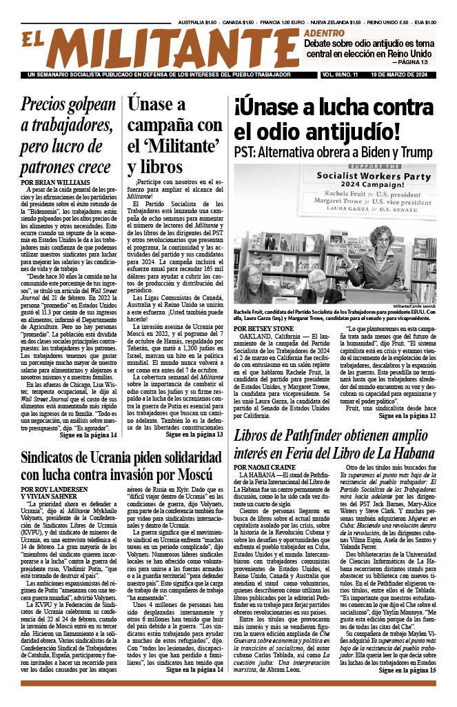 Events – The Militant