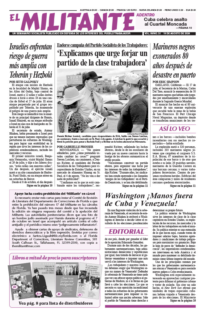 Events – The Militant