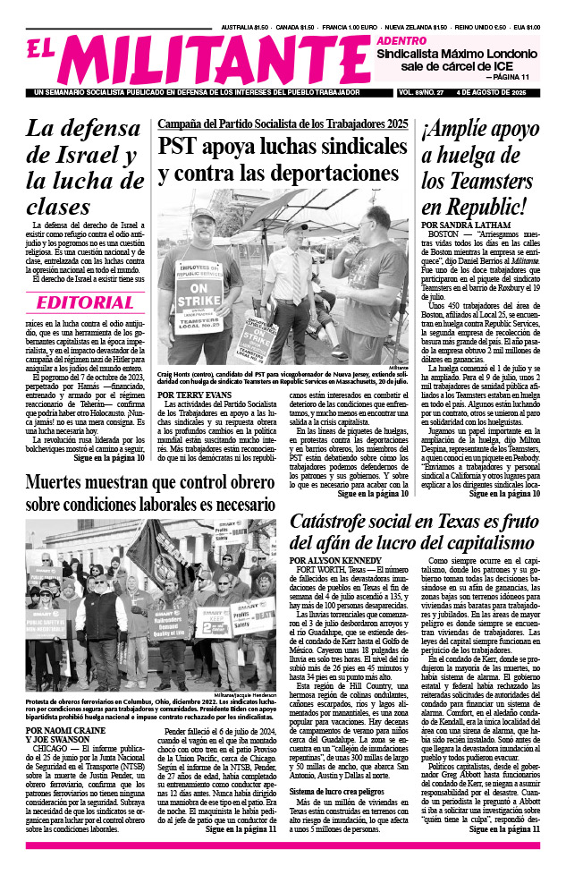 25, 50, and 75 years ago – The Militant