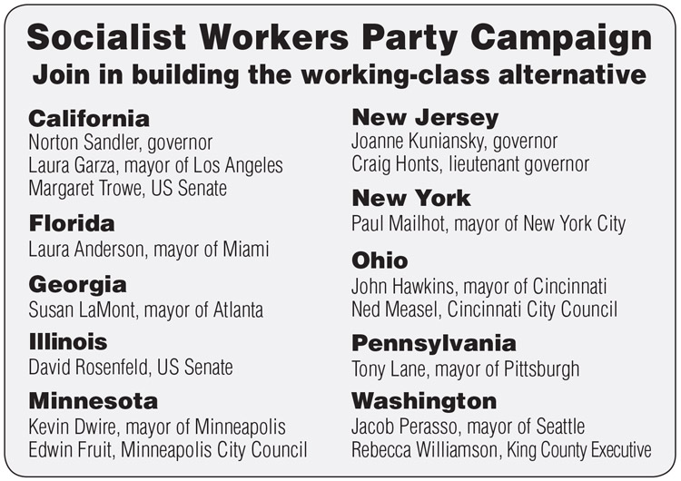 As capitalist crisis deepens, workers need our own party – The Militant