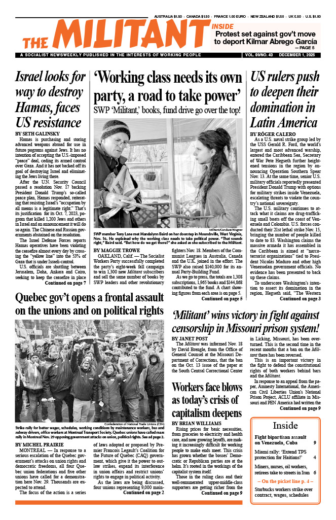 The working class in the US is destined to take political power – The ...