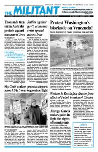 Workers in Russia face disaster from effects of Putin’s invasion of ...